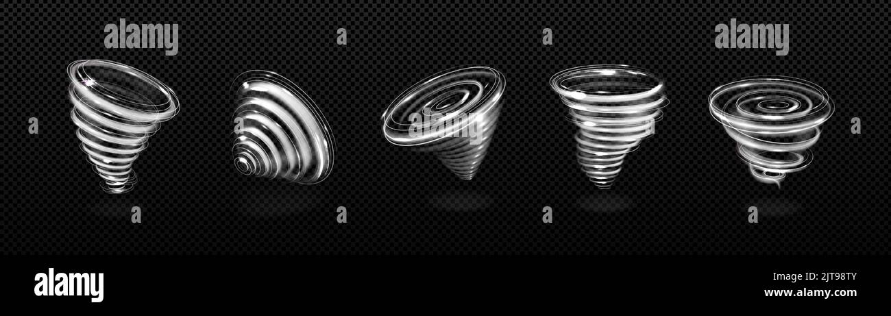 Tornado wind realistic png illustration isolated on transparent ...