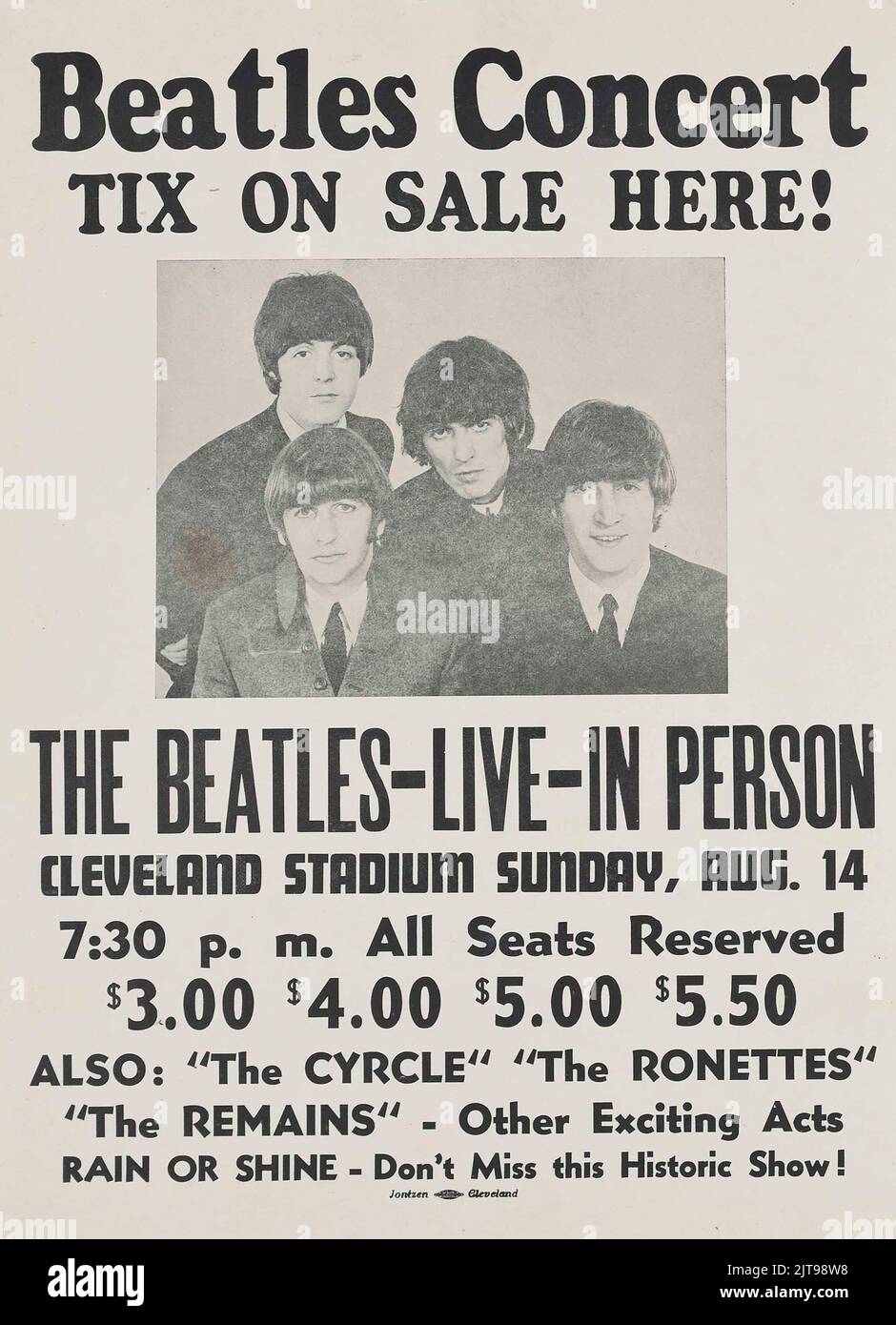 Beatles concert hi-res stock photography and images - Alamy