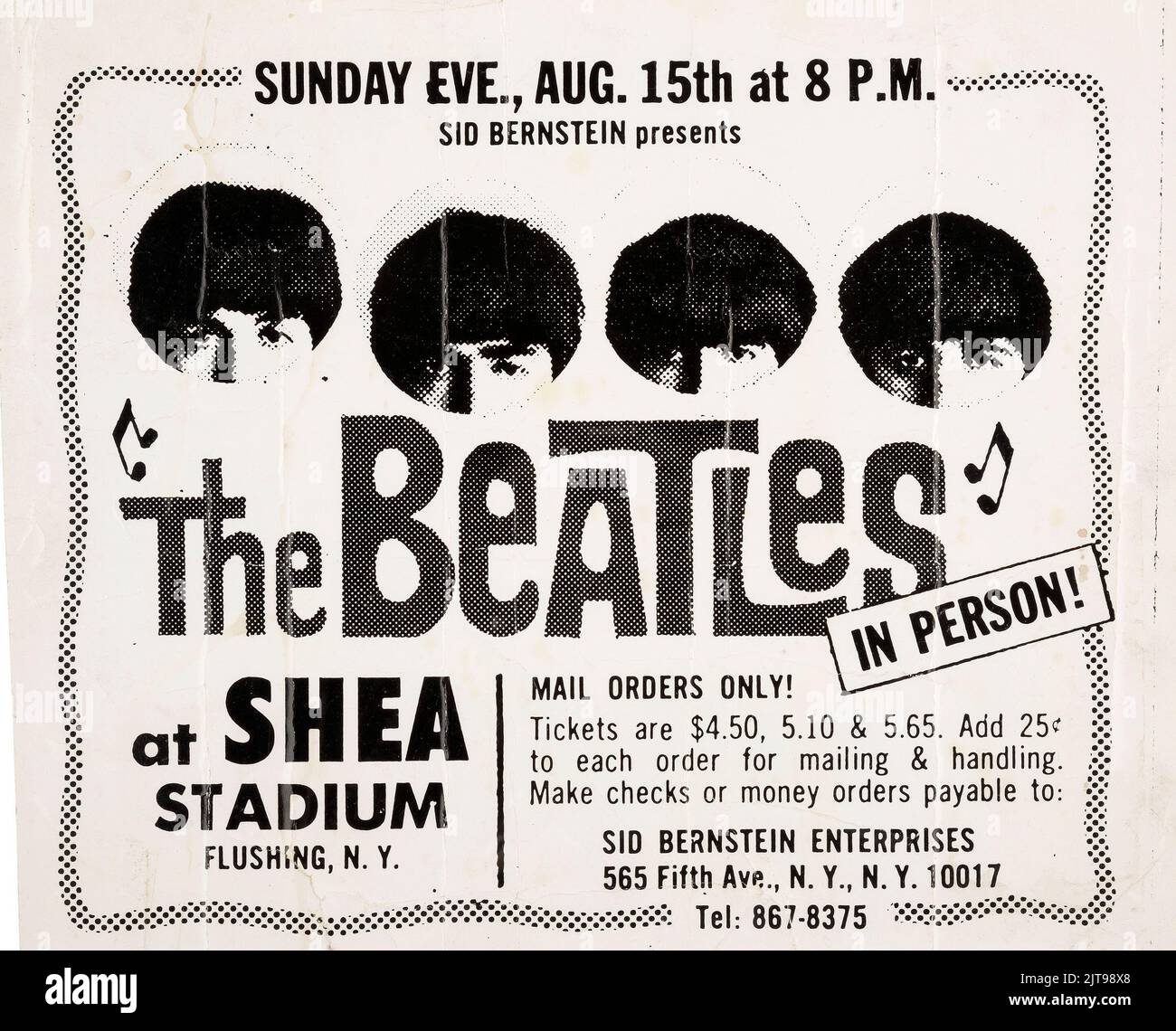 1965 beatles hi-res stock photography and images - Alamy