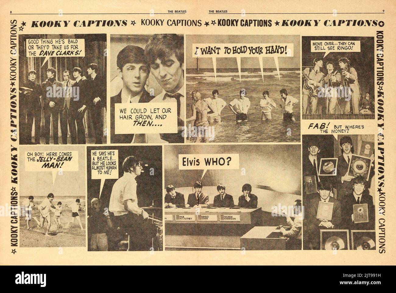 Kooky captions magazine hi-res stock photography and images - Alamy