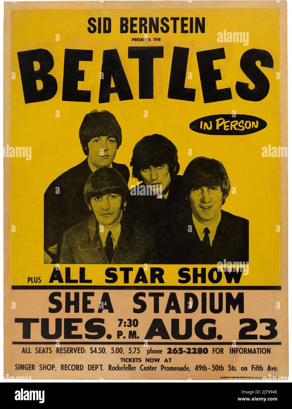 The beatles concert 1966 hi-res stock photography and images - Alamy