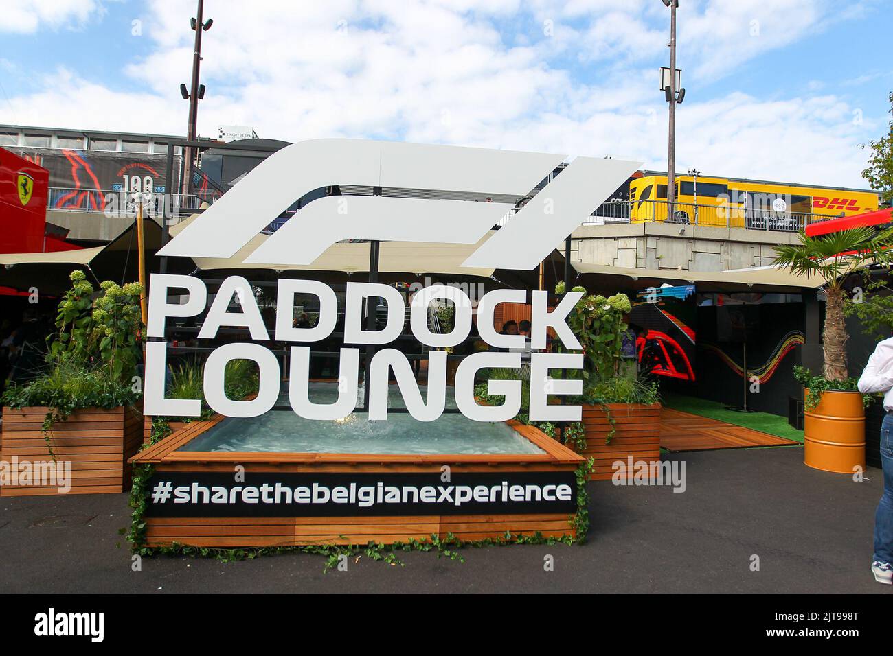 Spa, Belgium. 28th Aug, 2022. F1 Paddock lounge during the Formula 1 ...