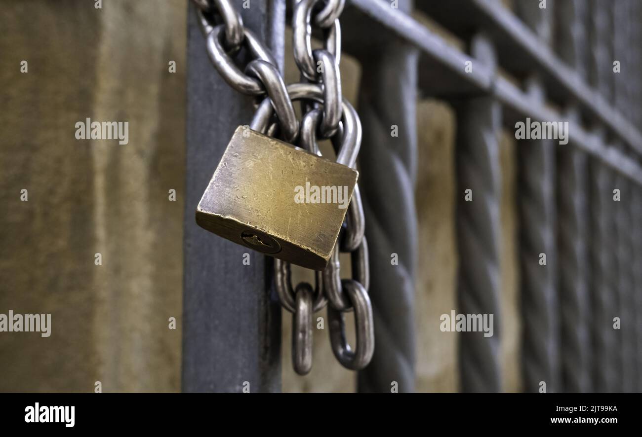 Security detail and protection against thieves, privacy Stock Photo - Alamy