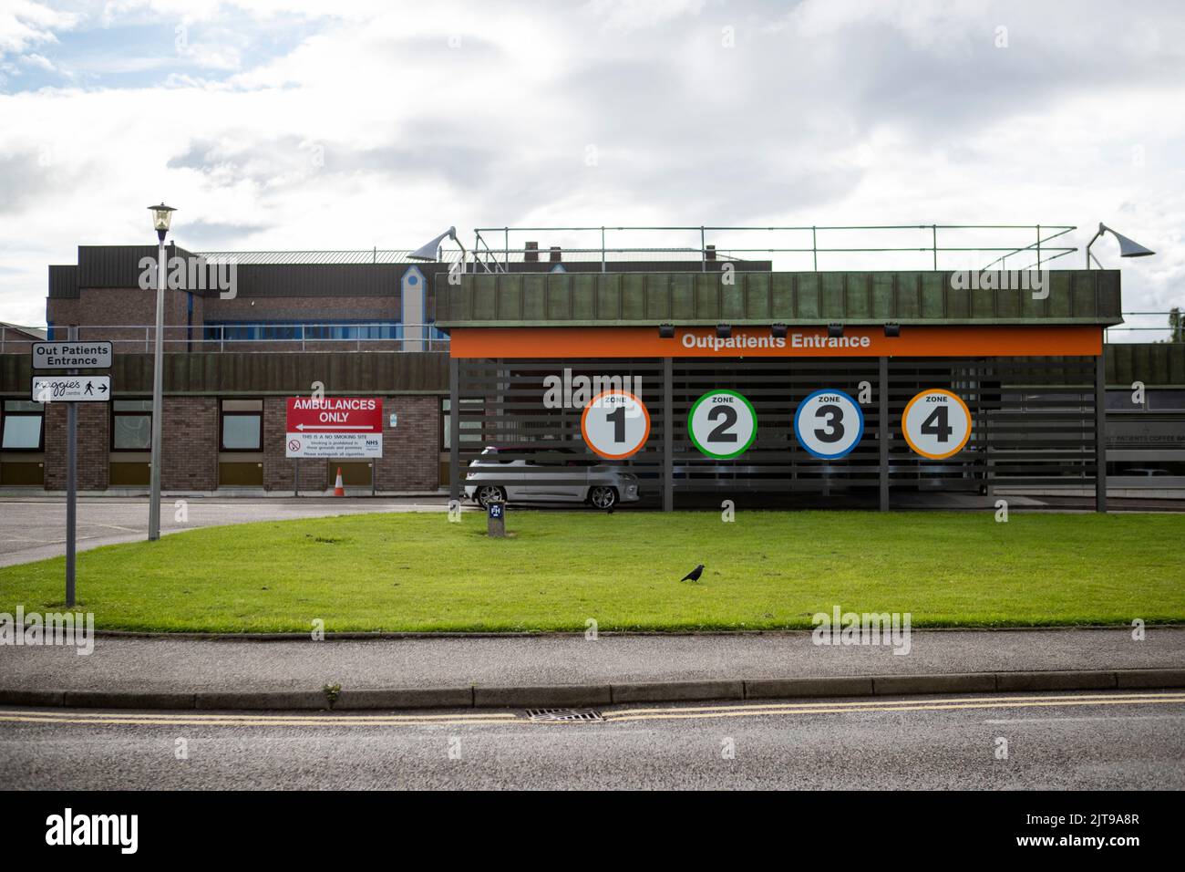 File photo dated 11/07/2020 of a view of Raigmore Hospital, Inverness ...