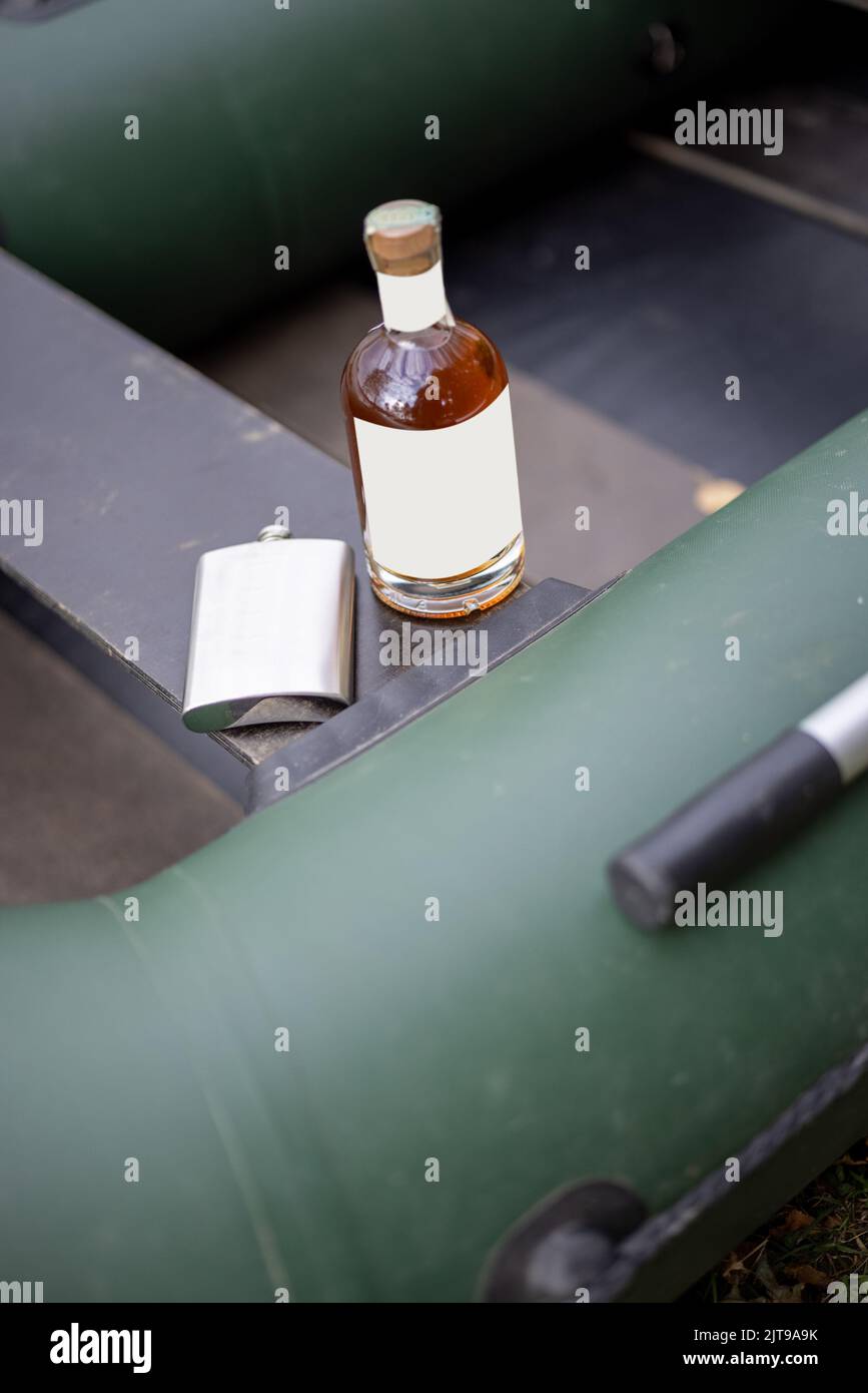 Alcohol on boat hi-res stock photography and images - Alamy