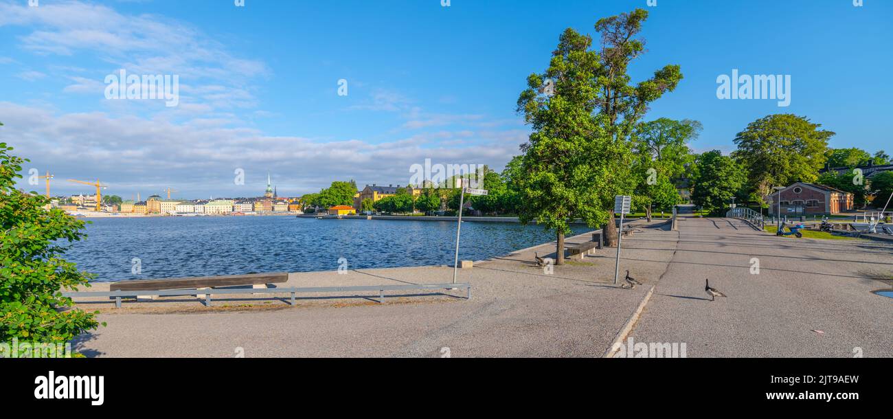 Stockholm city water sky hi-res stock photography and images - Alamy