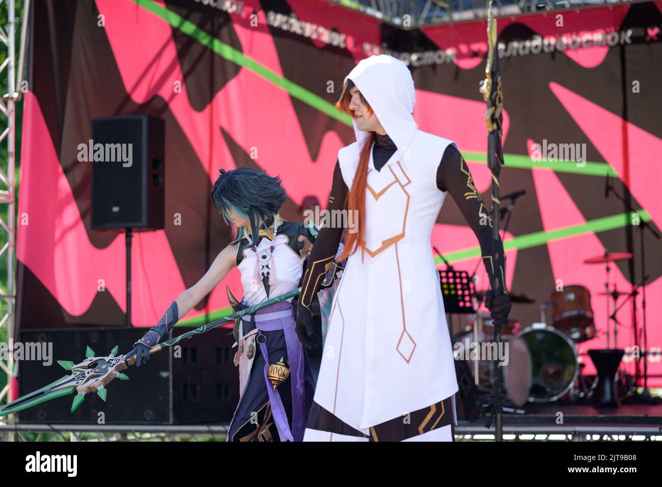 VLADIVOSTOK, RUSSIA - AUGUST 20, 2022: Geek Fest - cosplay and geek ...