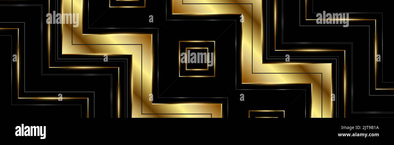 Gold lines full frame Stock Vector Images - Alamy