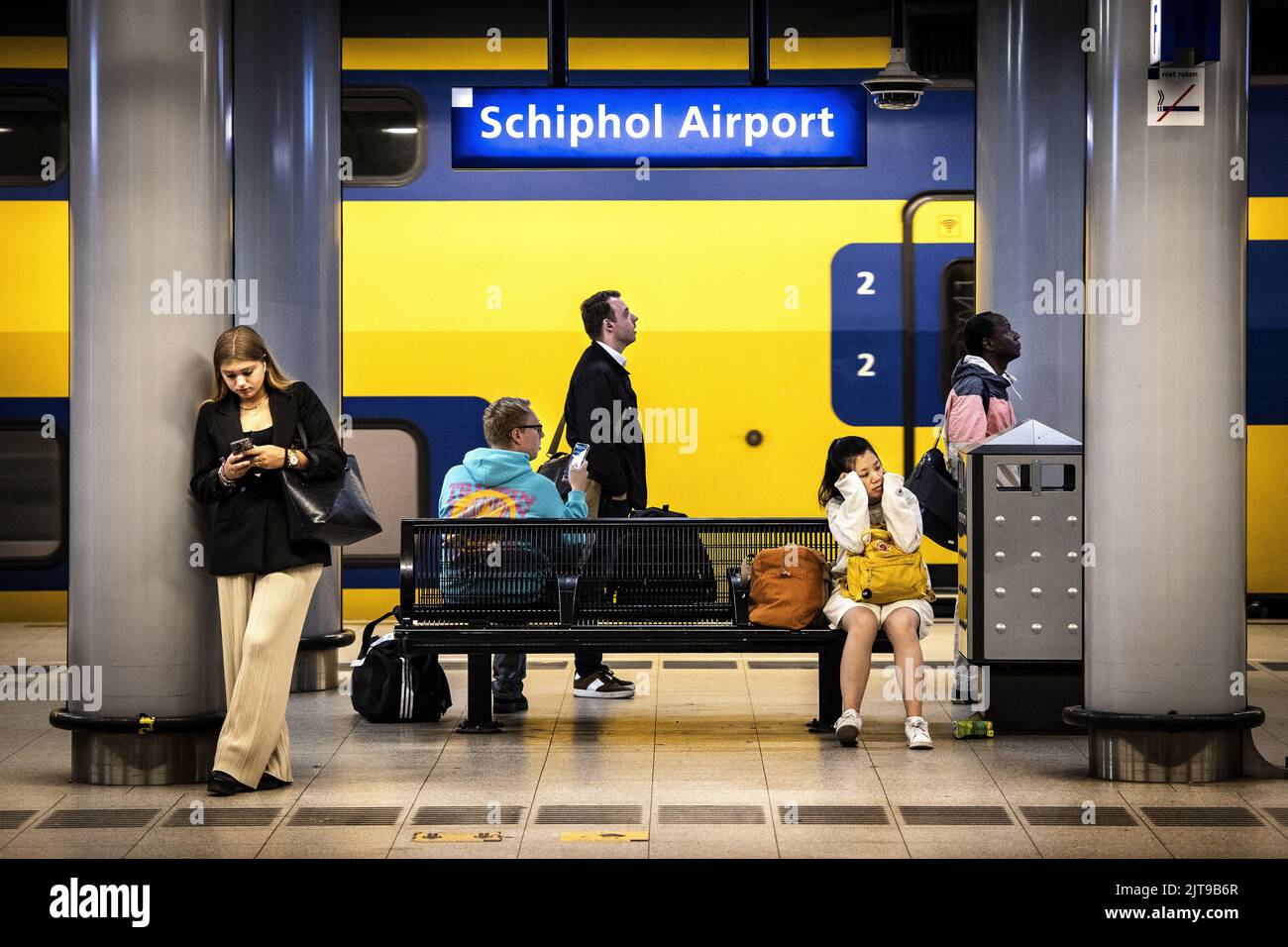 Amsterdam, Netherlands. 29th Aug, 2022. 2022-08-29 08:59:50 SCHIPHOL ...