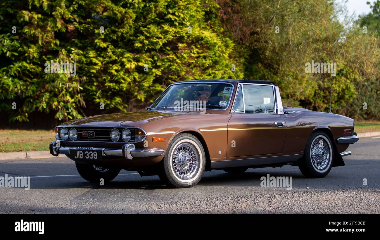 Triumph stag hi-res stock photography and images - Alamy