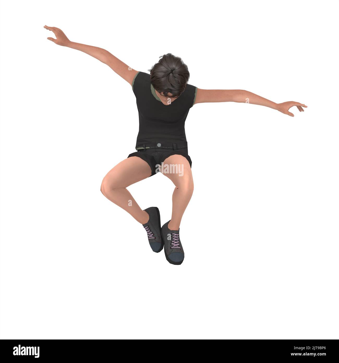 Young boy 3d modelling Stock Photo - Alamy