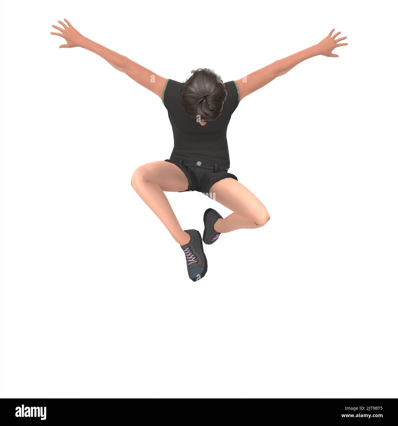 Young boy 3d modelling Stock Photo - Alamy