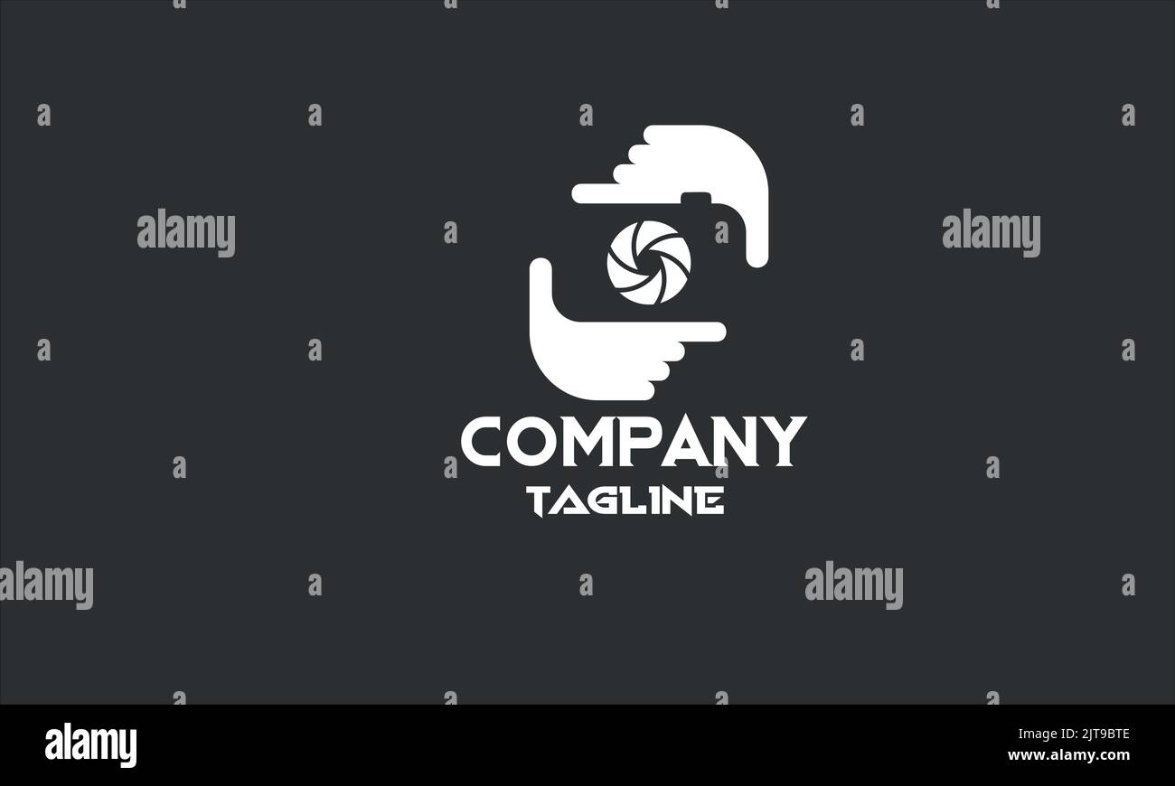 minimal perfect picture camera logo template Stock Vector Image & Art ...