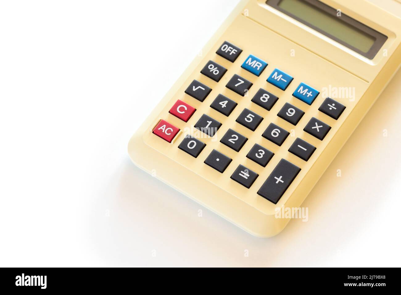 Old electronic calculator hi-res stock photography and images - Alamy