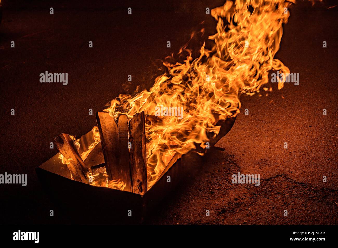 Pyrenean fire festivals hi-res stock photography and images - Alamy