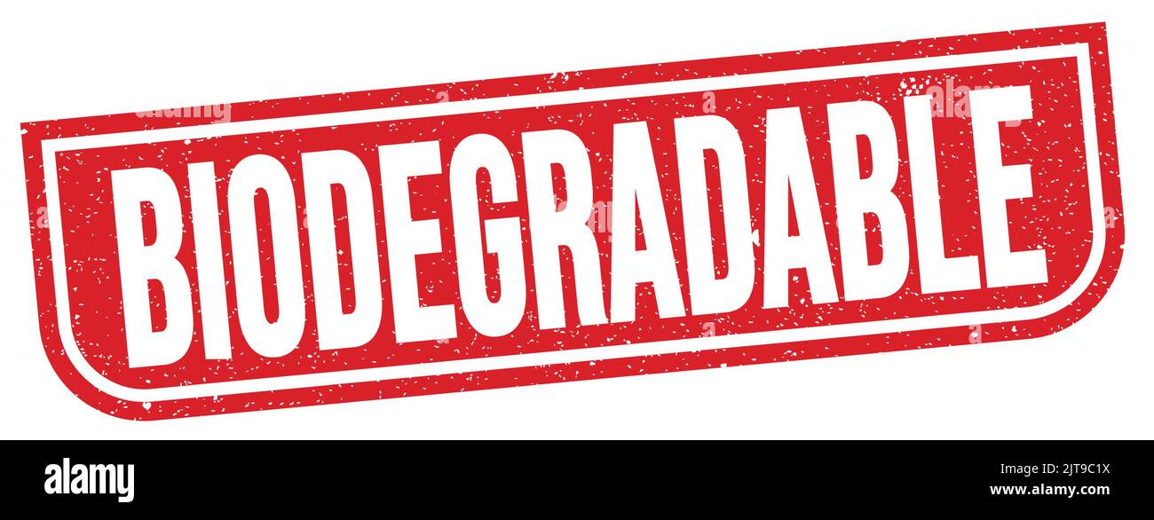 Biodegradable stamp sign seal hi-res stock photography and images - Alamy