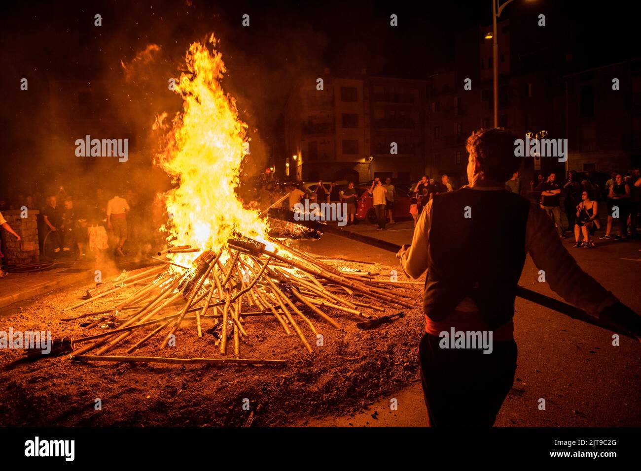 Pyrenean fire festivals hi-res stock photography and images - Alamy
