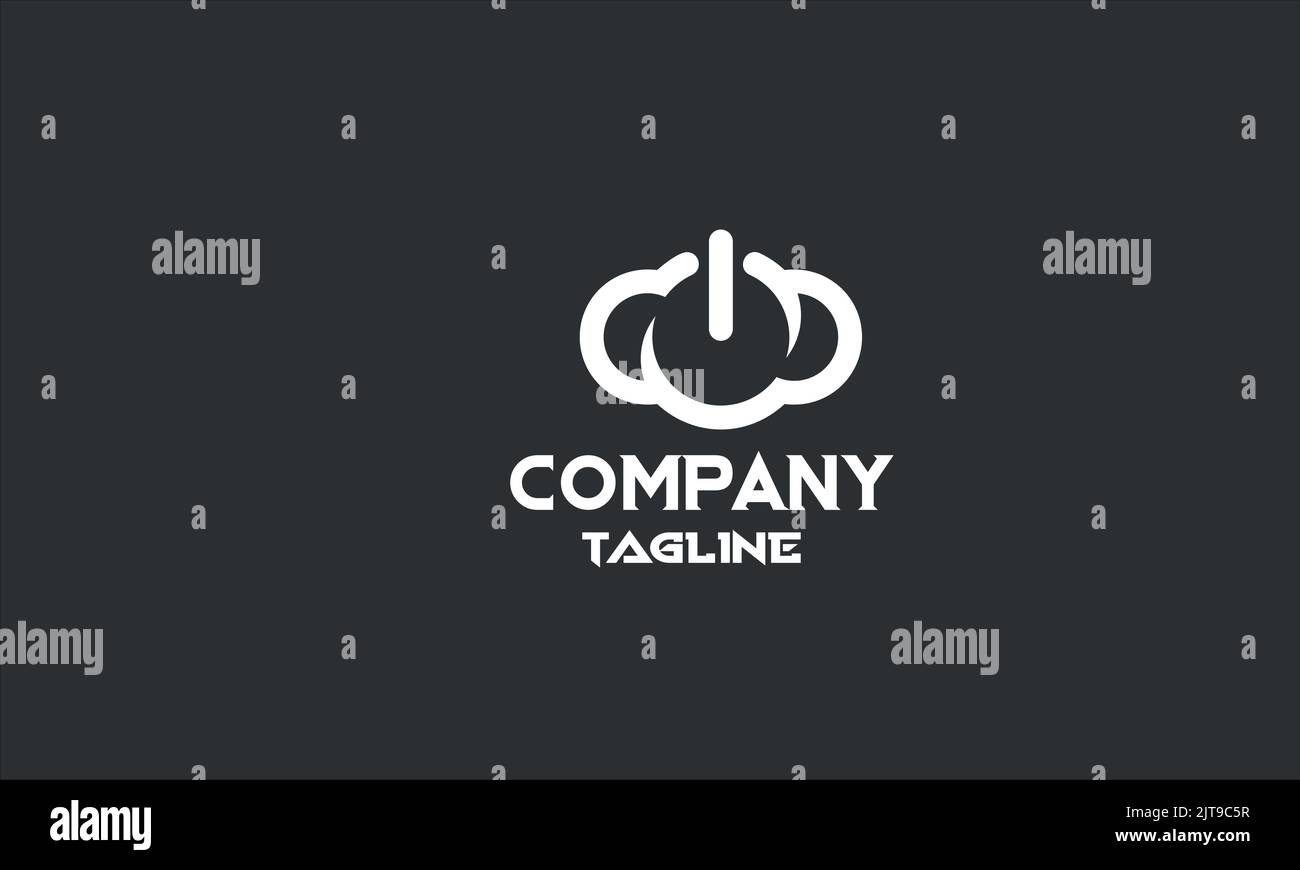minimal power cloud logo template Stock Vector Image & Art - Alamy minimal power cloud logo template Stock Vector Image & Art - Alamy