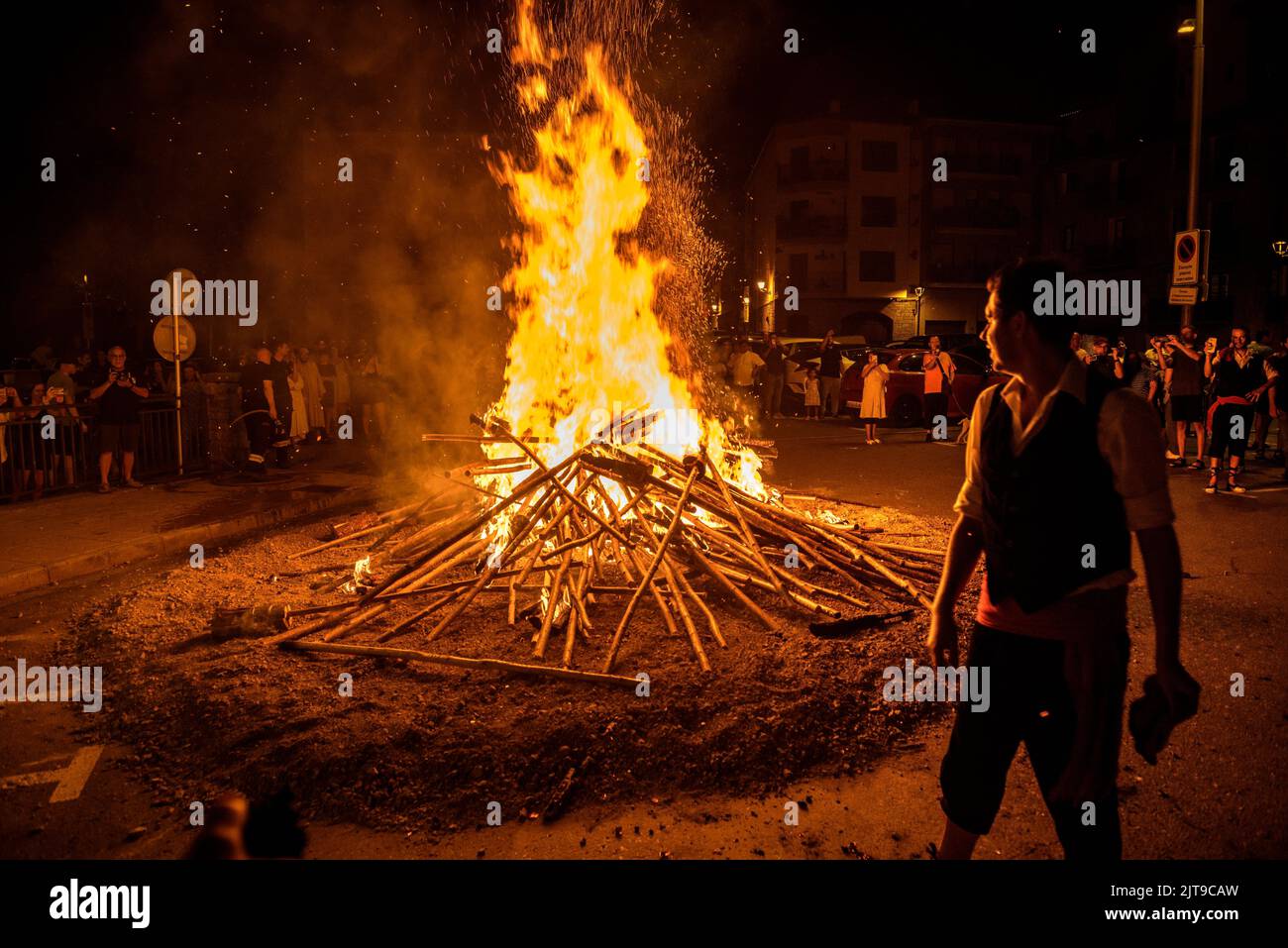 Pyrenean fire festivals hi-res stock photography and images - Alamy