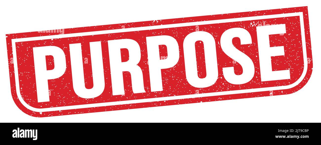 Purpose stamp hi-res stock photography and images - Alamy