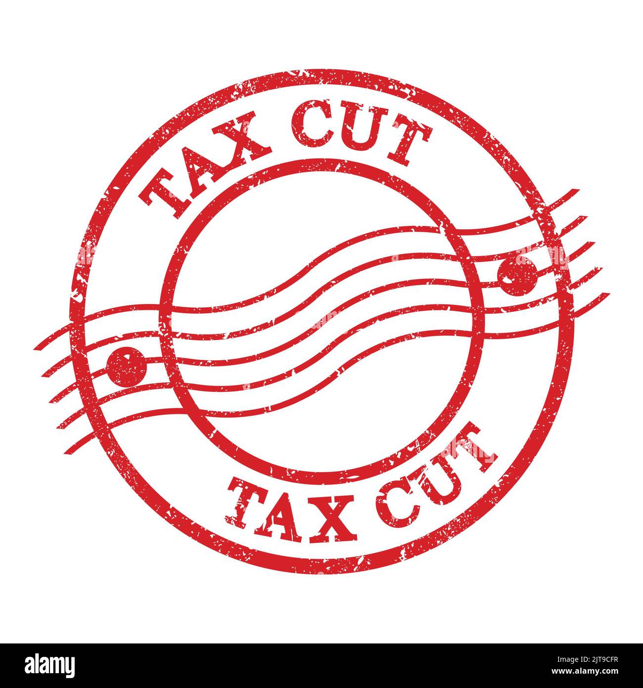 Tax cut stamp hi-res stock photography and images - Alamy