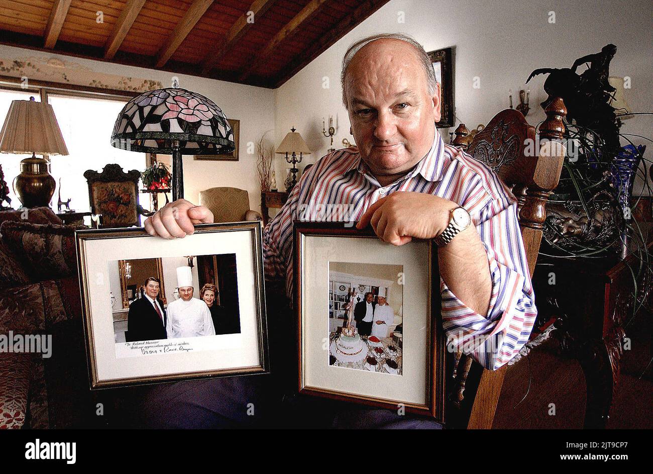 Roland mesnier reagan hi-res stock photography and images - Alamy