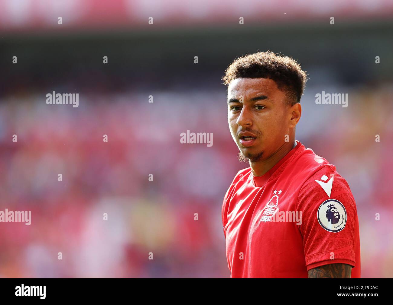 Nottingham, UK. 28th August 2022. Jesse Lingard of Nottingham Forest ...