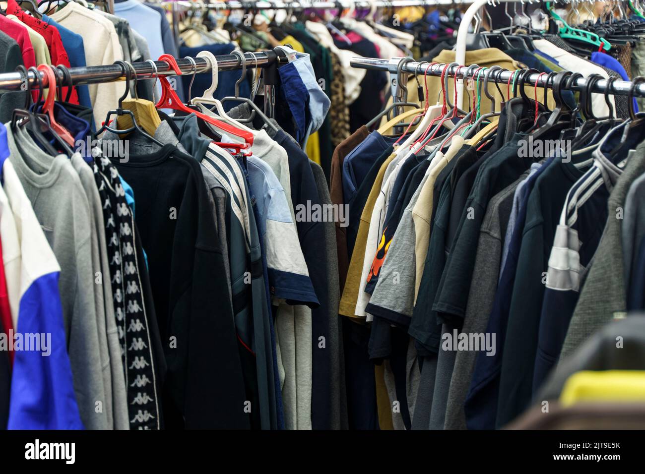 Messy clothes shop hi-res stock photography and images - Alamy