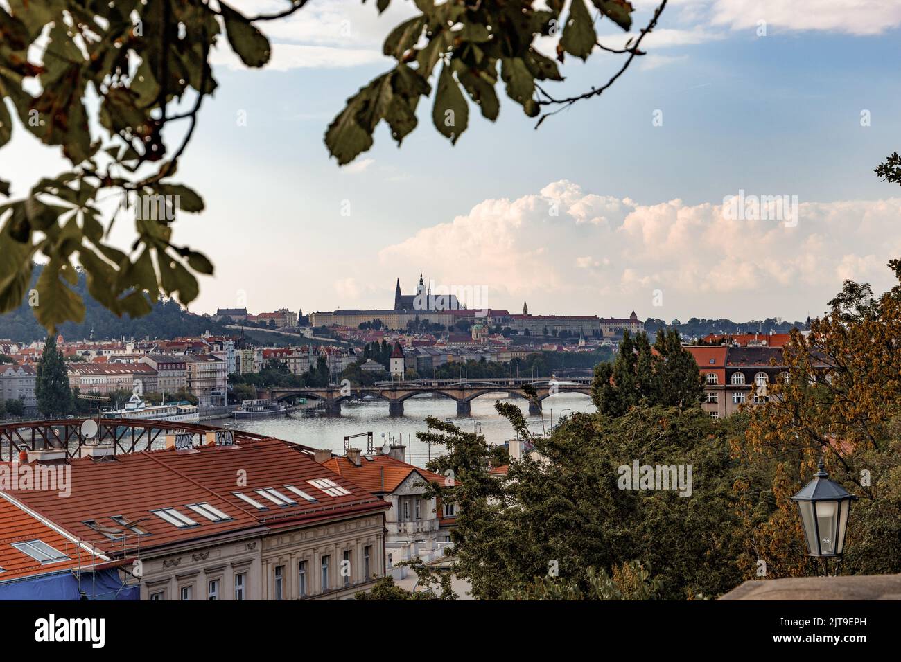 Beautiful panorama vltava river boat hi-res stock photography and ...