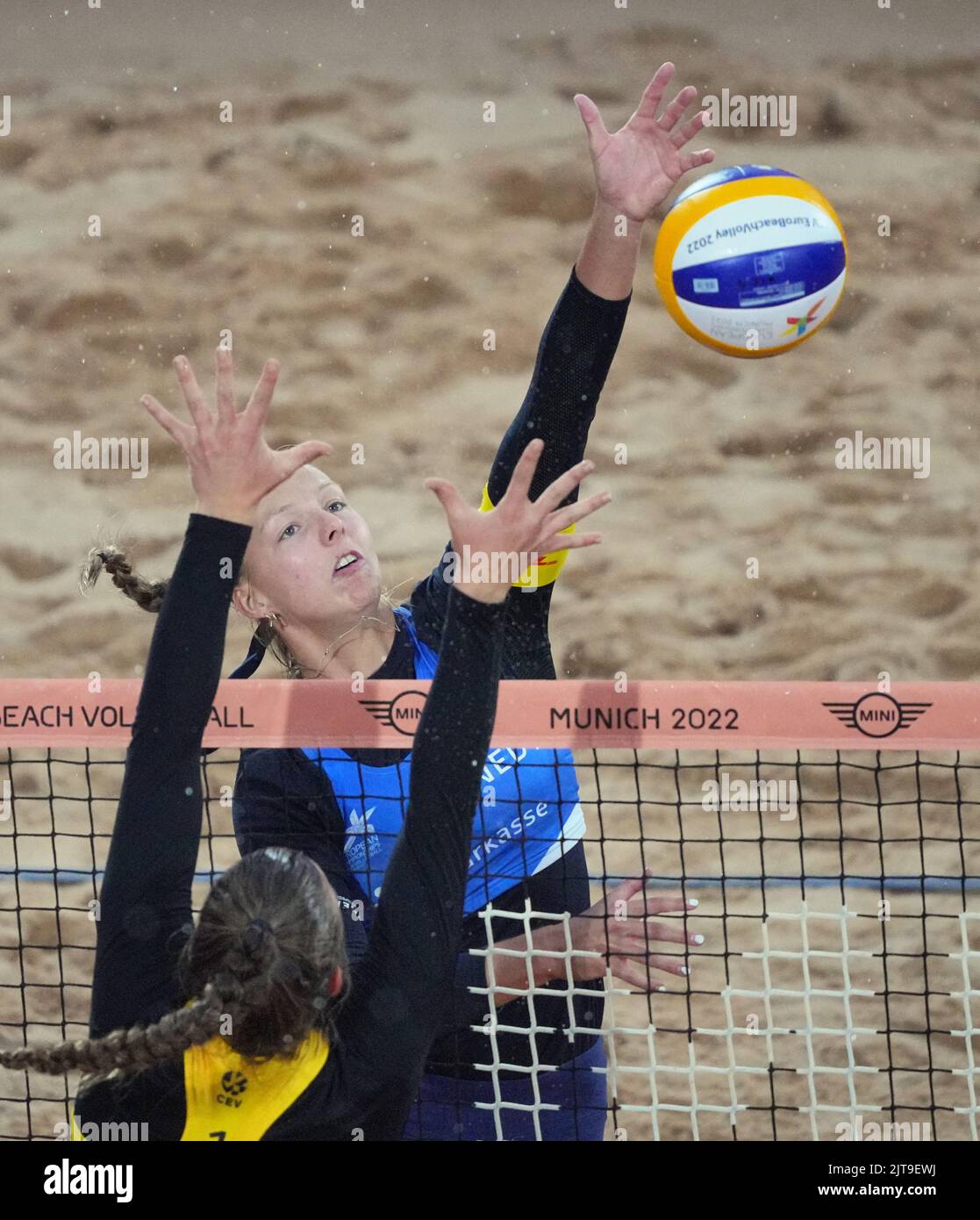 20 August 2022, Bavaria, Munich: Volleyball: European Championship ...