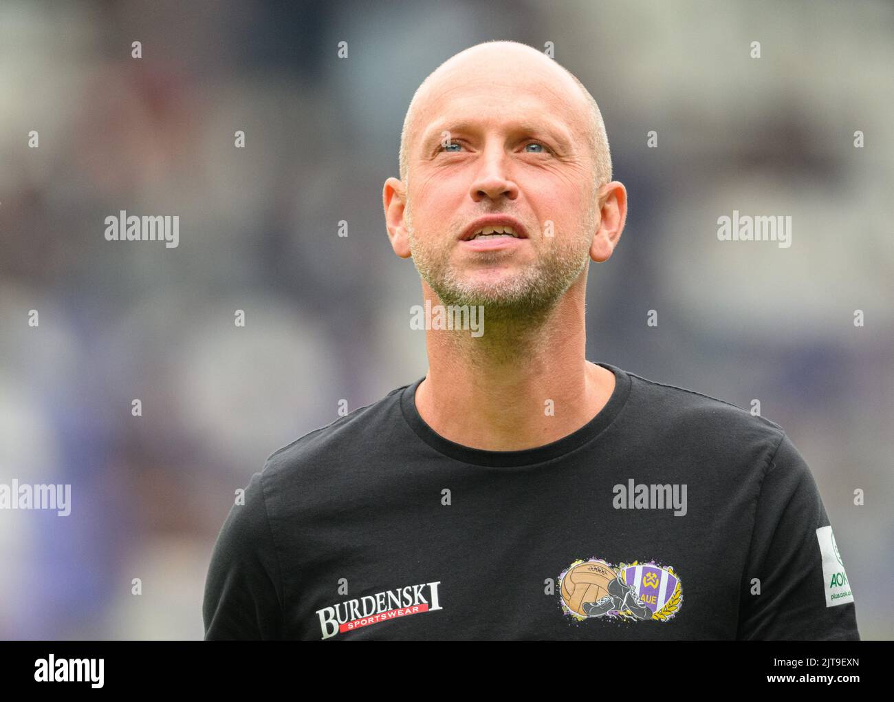 Aue, Germany. 28th Aug, 2022. Soccer: 3rd league, FC Erzgebirge Aue ...