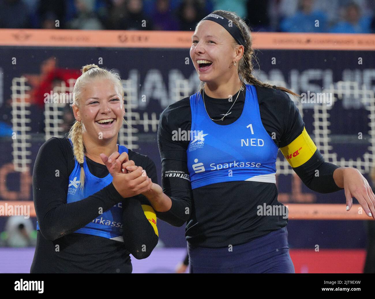 20 August 2022, Bavaria, Munich: Volleyball: European Championship ...