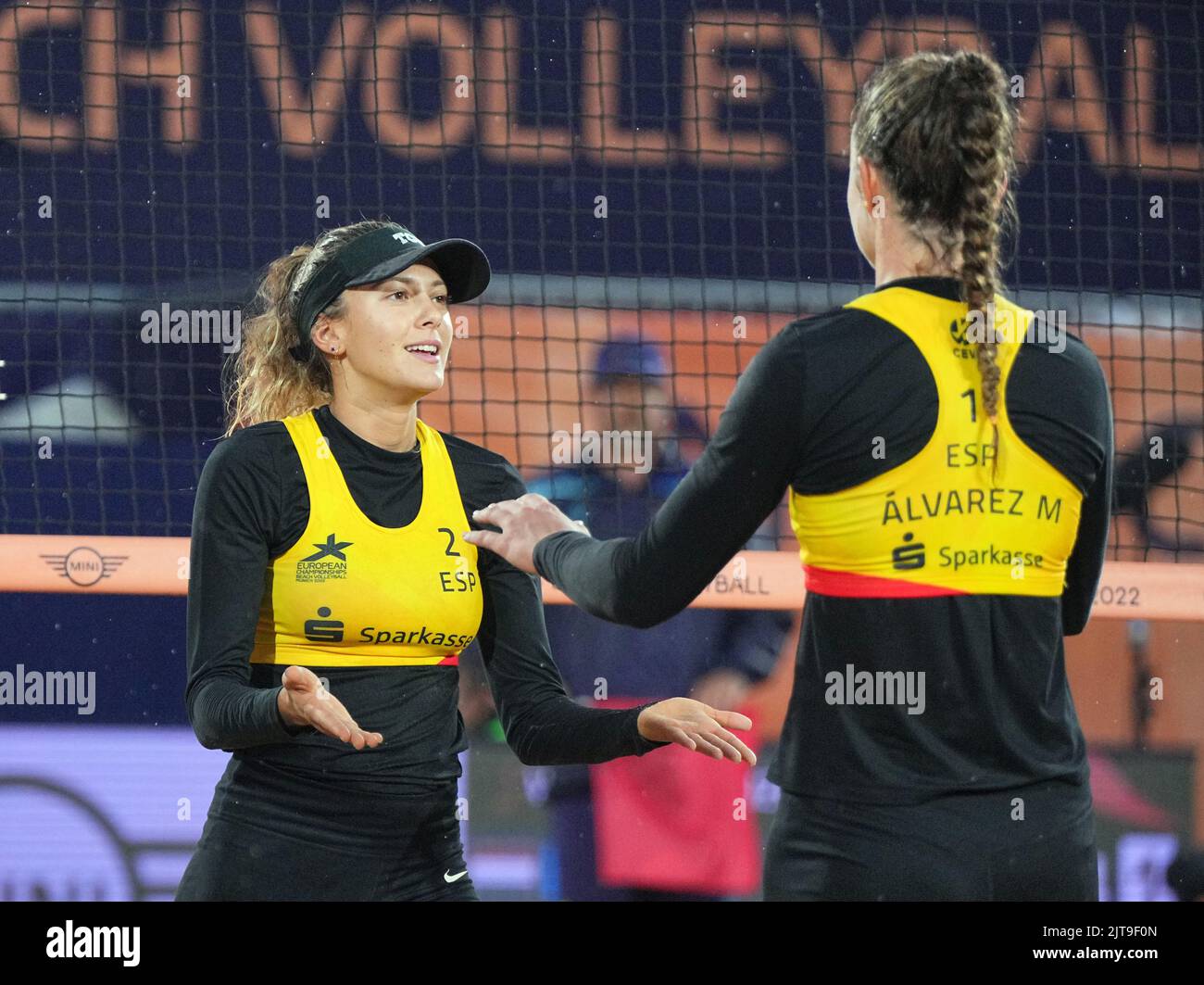 20 August 2022, Bavaria, Munich: Volleyball: European Championship ...