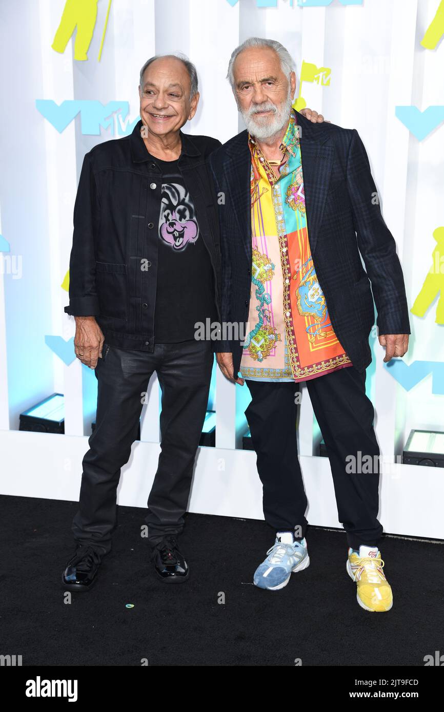 August 28th, 2022. Newark, USA. Cheech Marin and Tommy Chong arriving ...