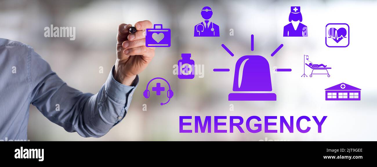 Helicopter ambulance drawing hi-res stock photography and images - Alamy