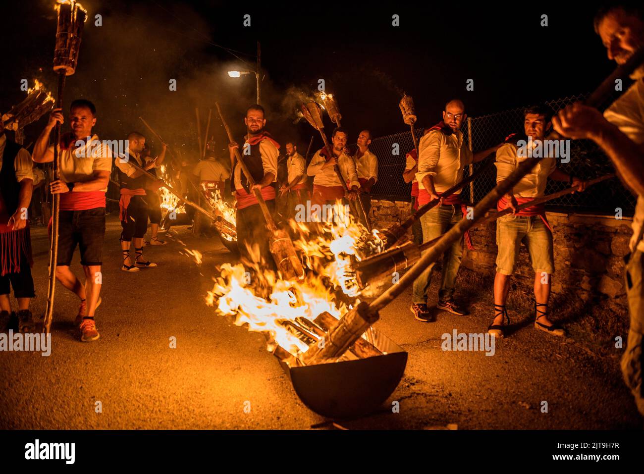 Pyrenean fire festivals hi-res stock photography and images - Alamy
