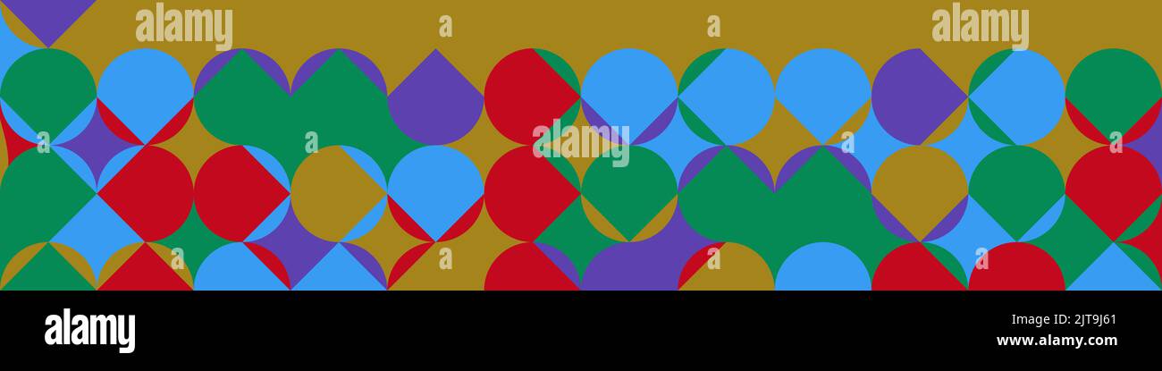Colorised Rhombuses tiles tessellation pattern illustration Stock ...