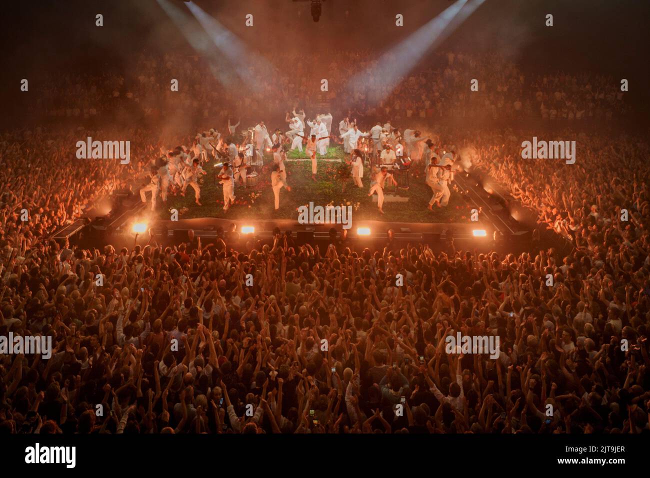 Oslo 20220827.The Norwegian hip-hop duo Karpe, consisting of Magdi Omar ...