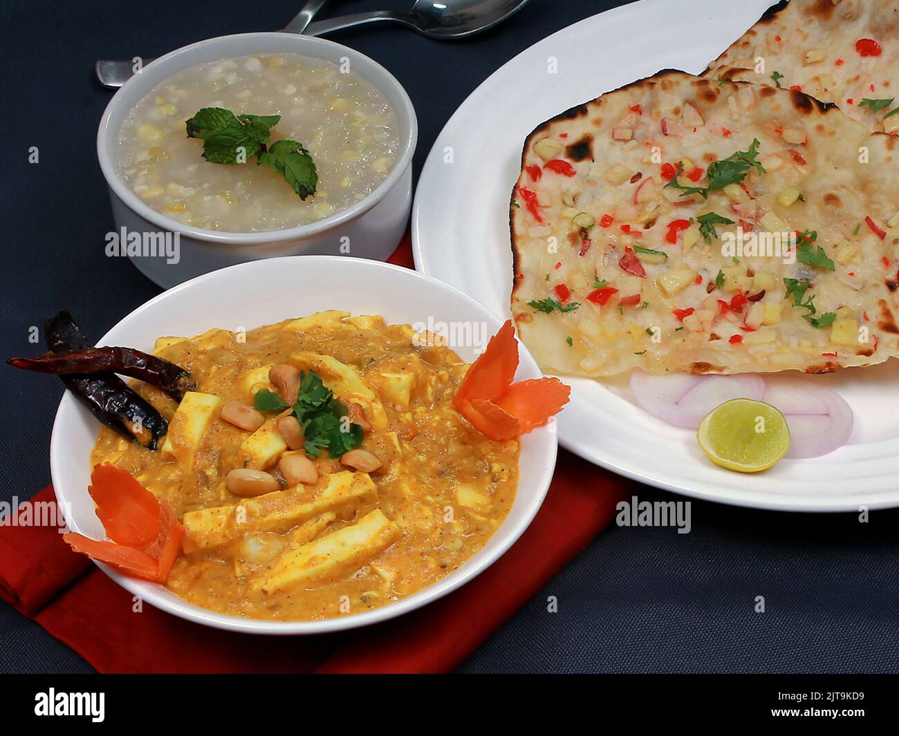 Paneer shahi korma hi-res stock photography and images - Alamy
