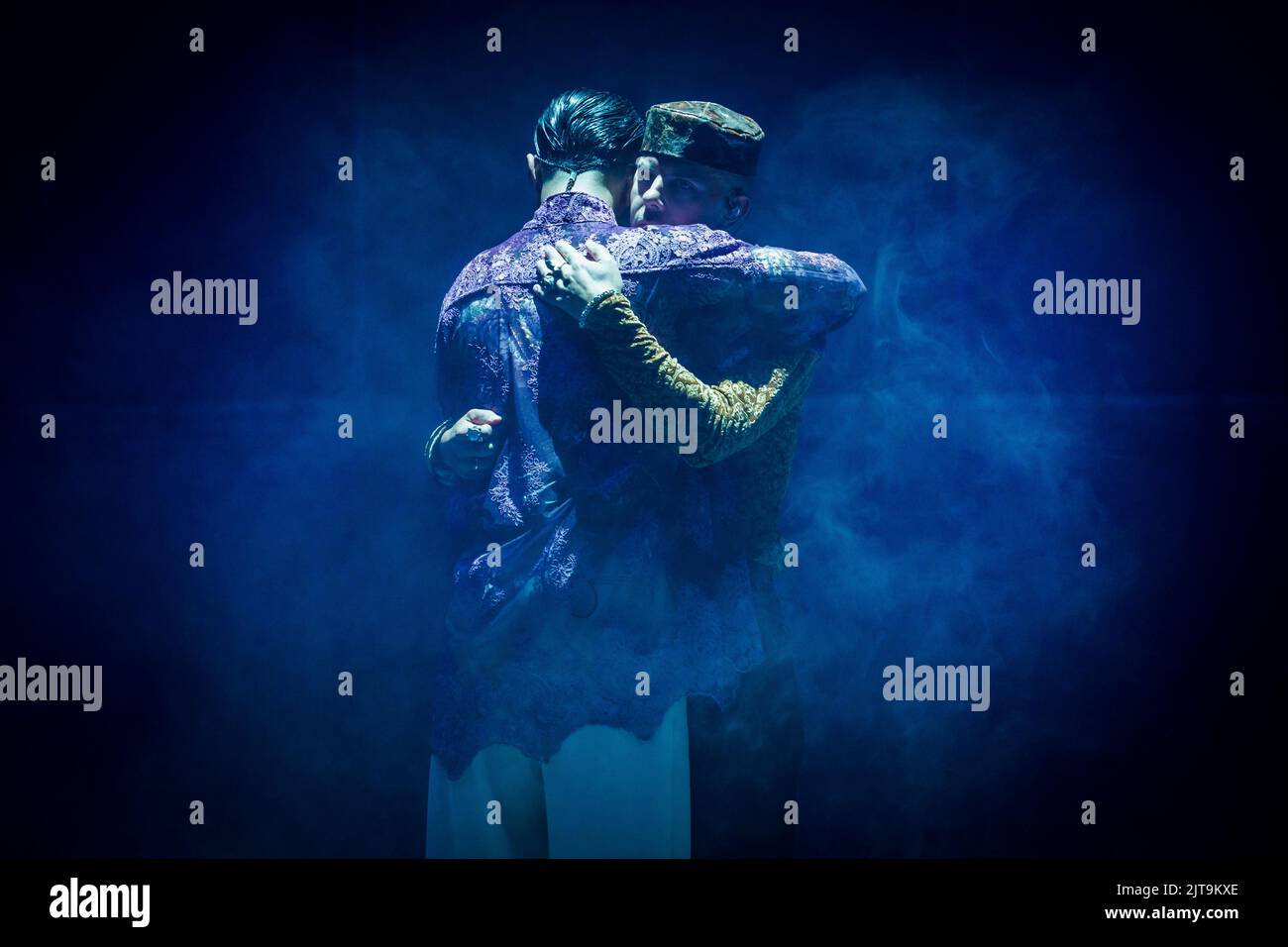 Oslo 20220827.The Norwegian hip-hop duo Karpe, consisting of Magdi Omar ...