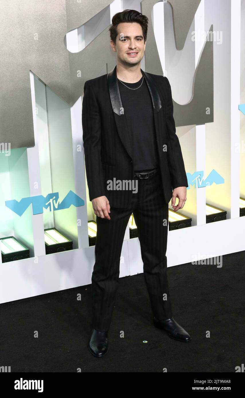 New Jersey, USA, 28 August 2022. Brandon Urie of Panic at the Disco ...