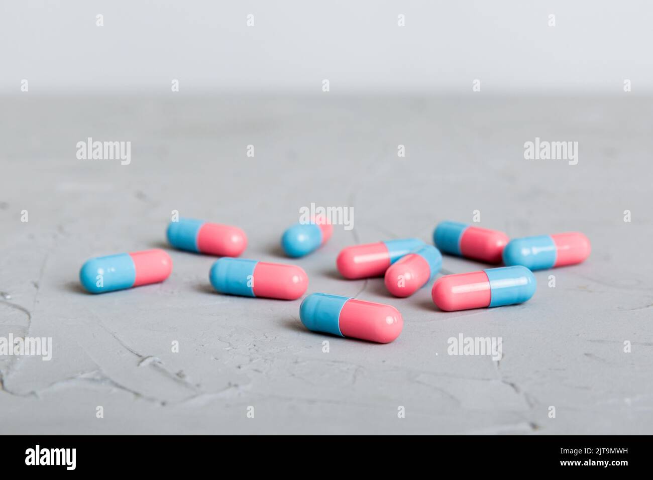 Collection Of Various Medical Tablets And Pills. Assorted ...