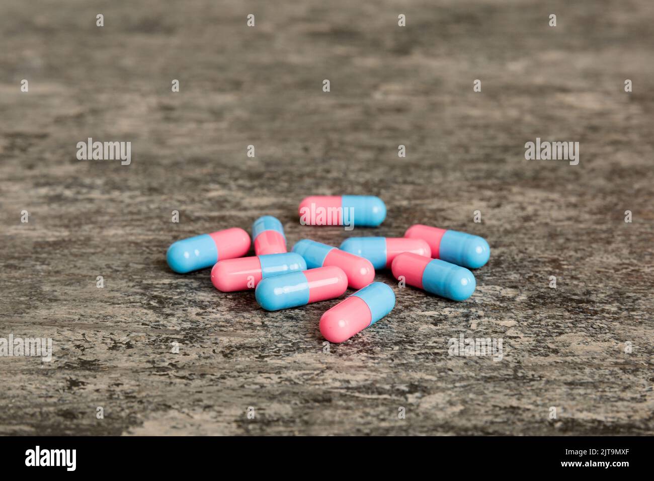 Collection Of Various Medical Tablets And Pills. Assorted ...
