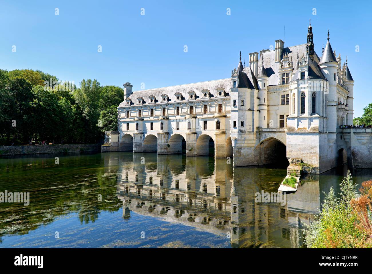 Chateau de Chenonceau. France Stock Photo - Alamy