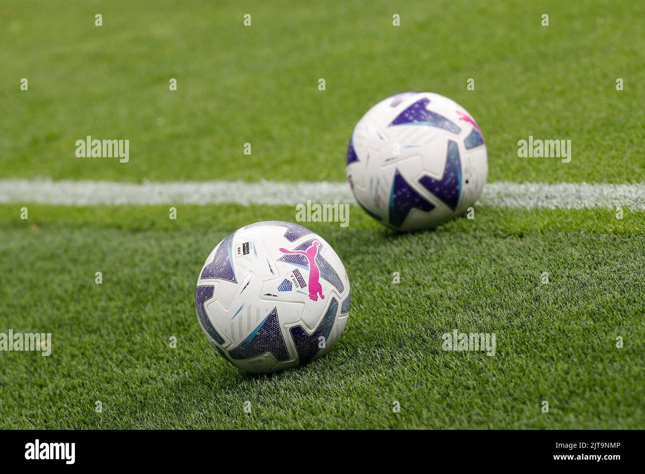 Italy, Milan, aug 27 2022: official summer ball of Lega Calcio Serie A ...