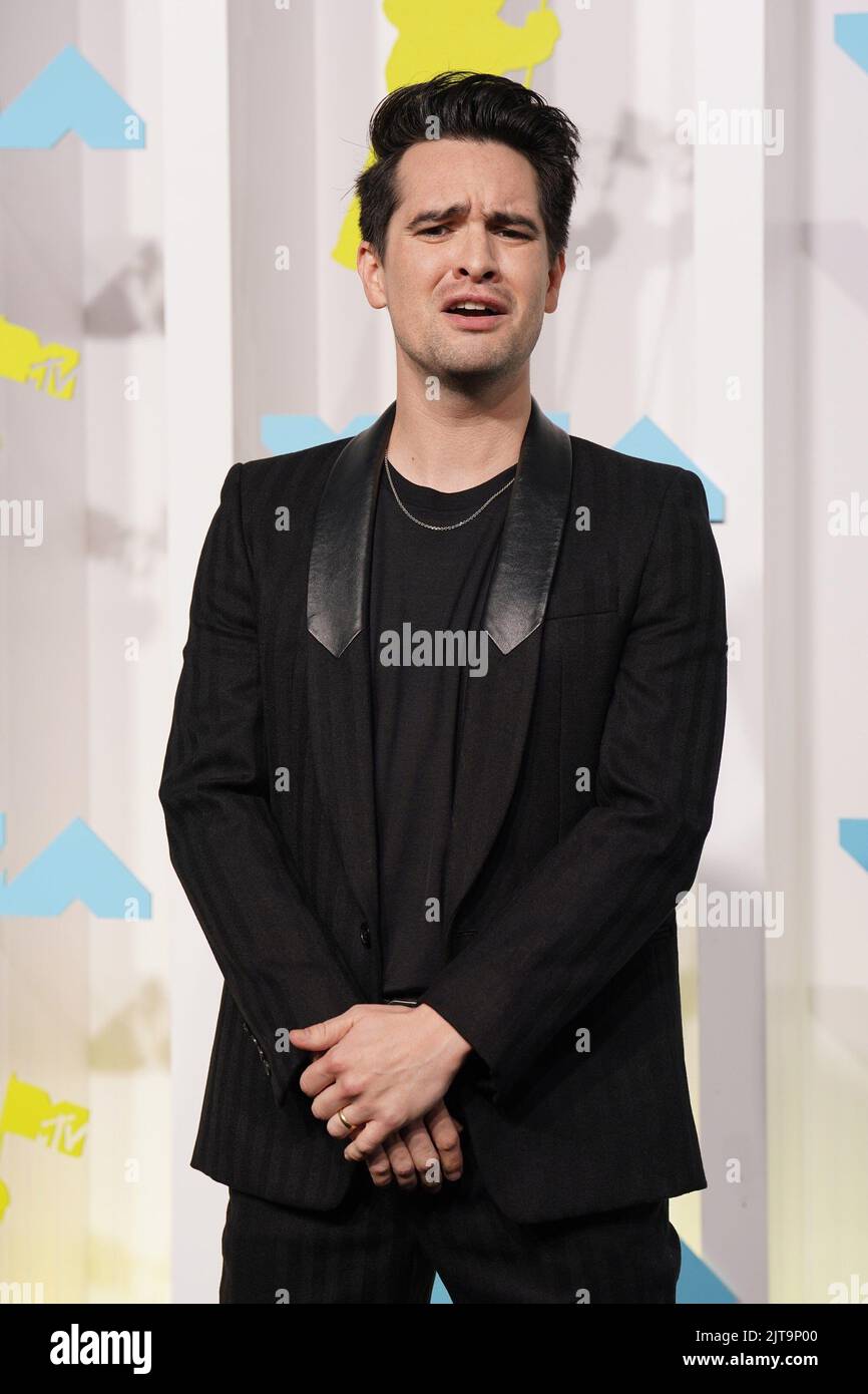 Newark, NJ, USA. 28th Aug, 2022. Brendon Urie at arrivals for MTV Video ...