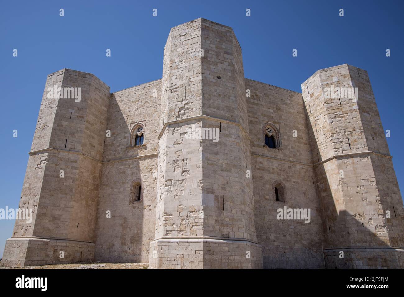 castel del monte is a 13th century hilltop citadel in puglia italy ...