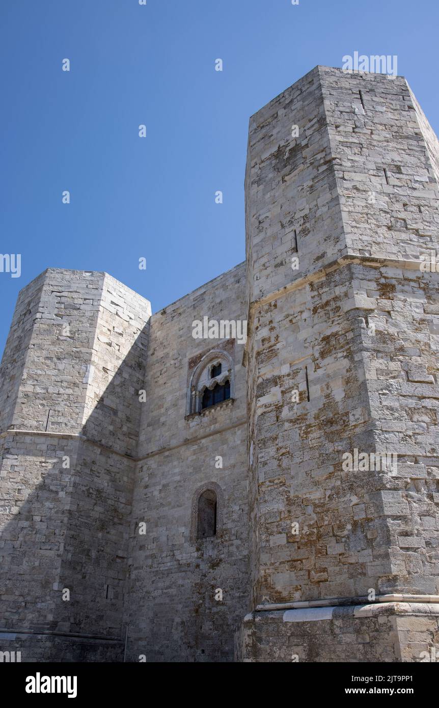 castel del monte is a 13th century hilltop citadel in puglia italy ...