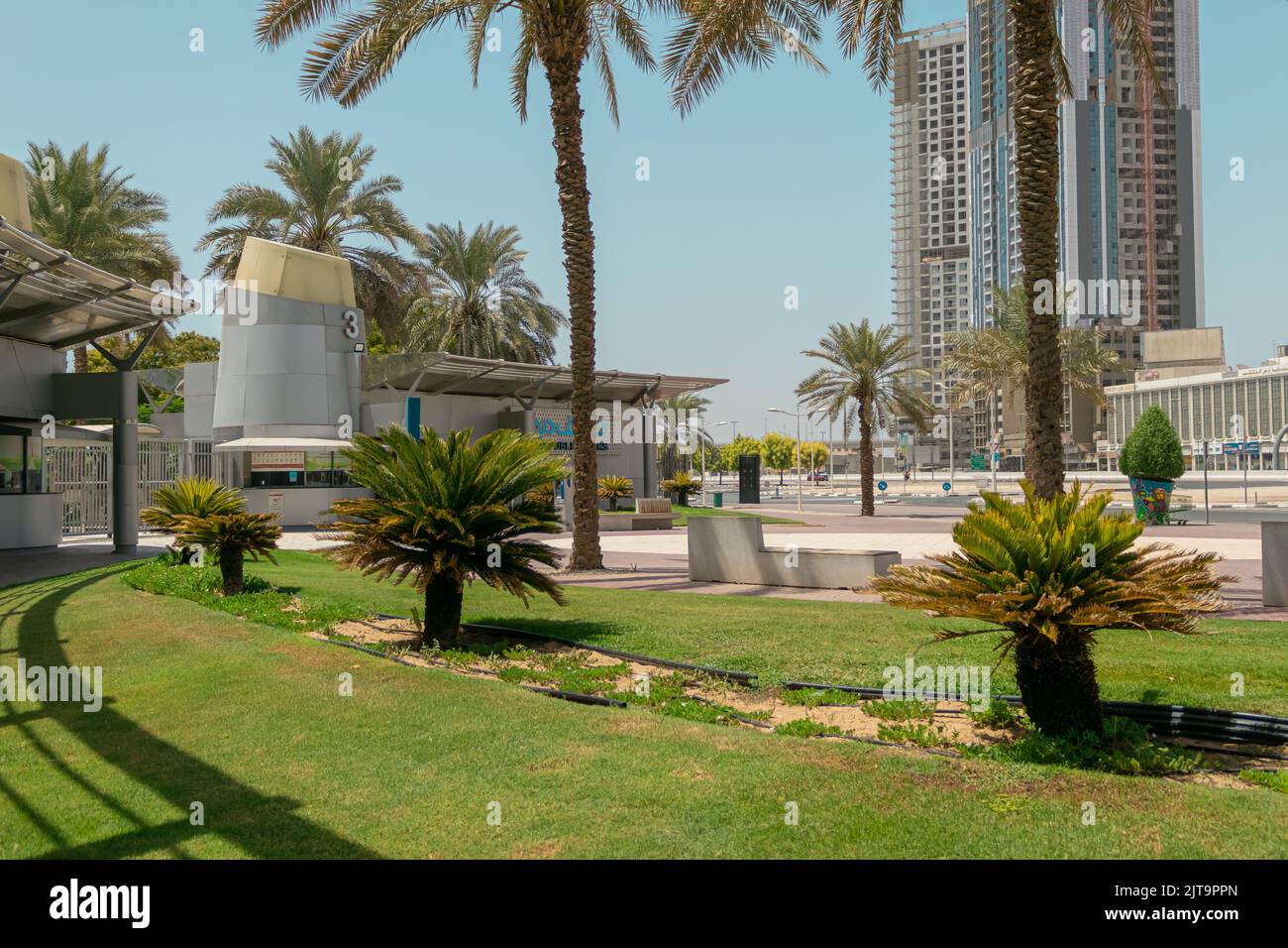 Panoramic time lapse scene dubai hi-res stock photography and images ...