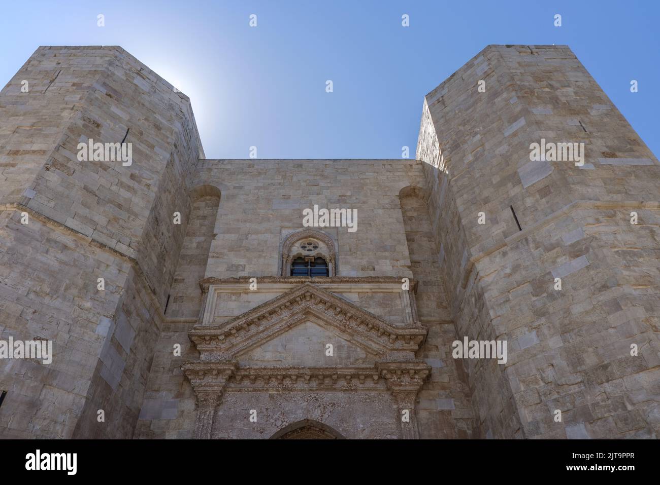 castel del monte is a 13th century hilltop citadel in puglia italy ...